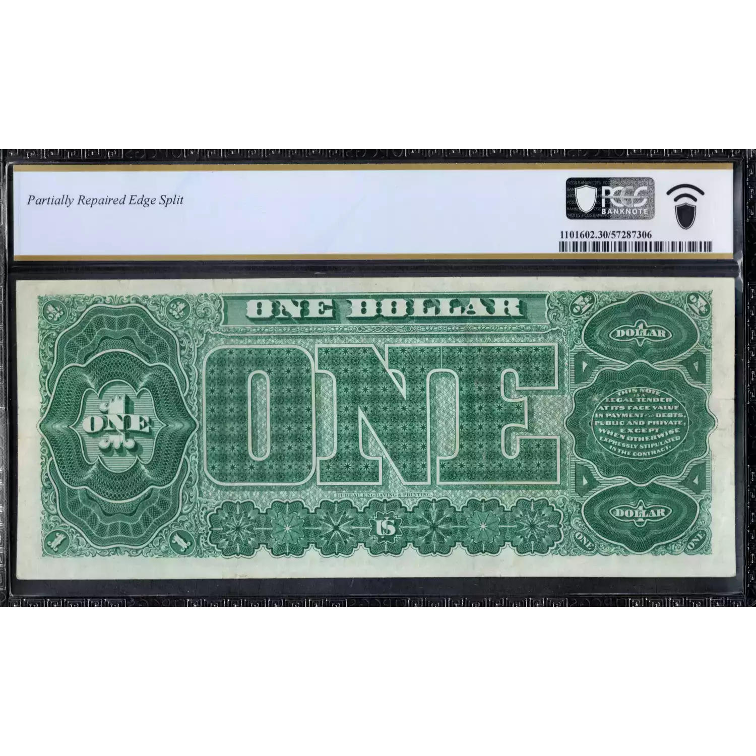 $1 1890 Large Brown Treasury or Coin Notes 347 - Executive Currency
