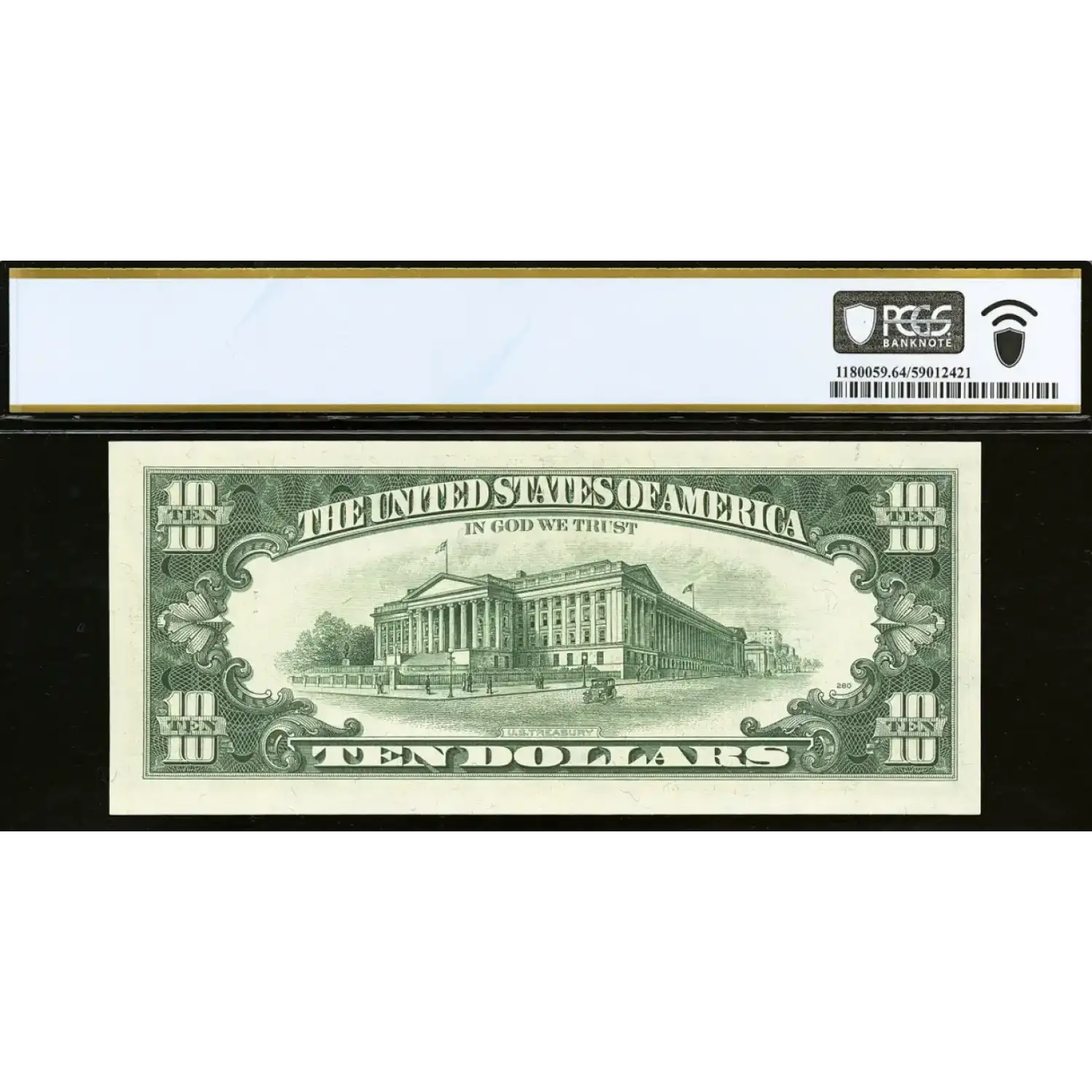 $10 1977 Treasury seal. Small Size $10 Federal Reserve Notes 2023-A ...