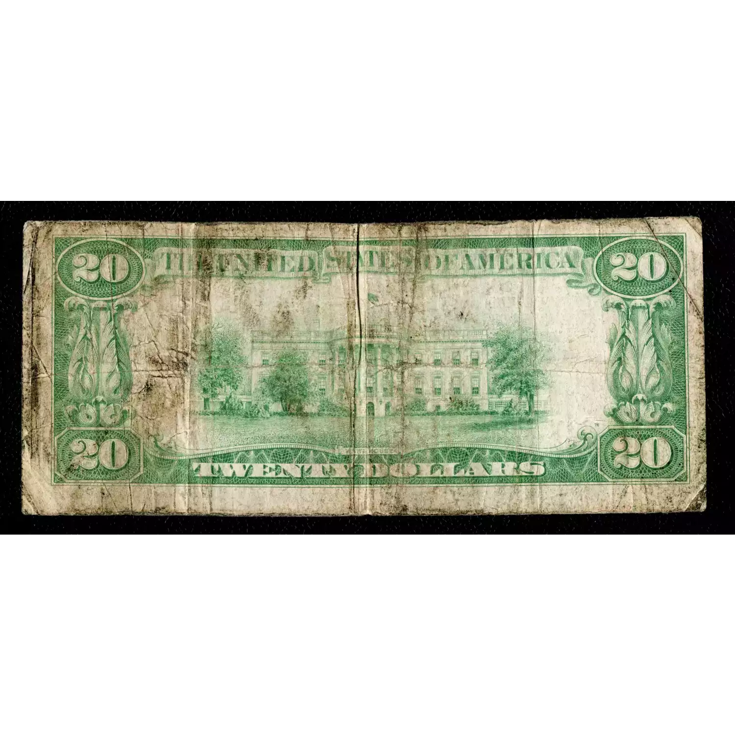 $20 1929 small brown seal. Small National Bank Notes 1802-1 - Executive ...