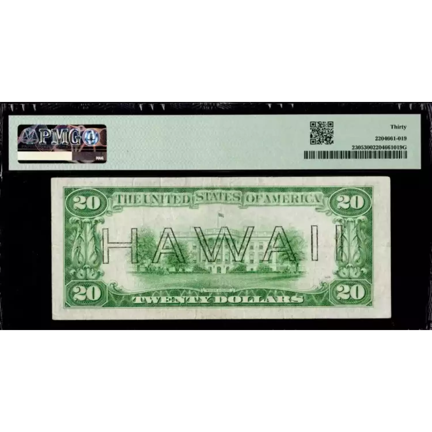 $20 1934-A brown seal Emergency Notes Issued During WW2 2305 ...