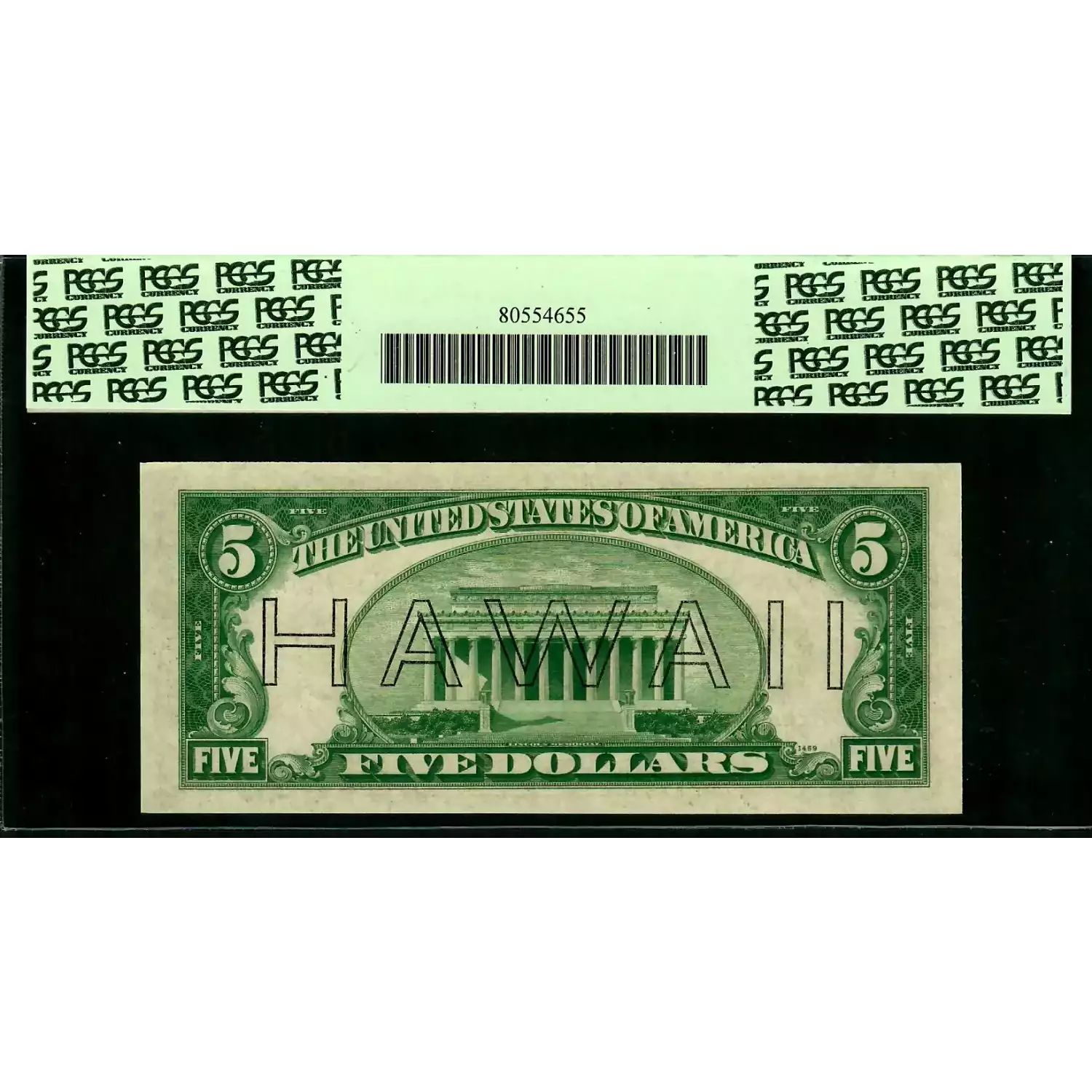 $5 1934-A brown seal Emergency Notes Issued During WW2 2302 - Executive ...