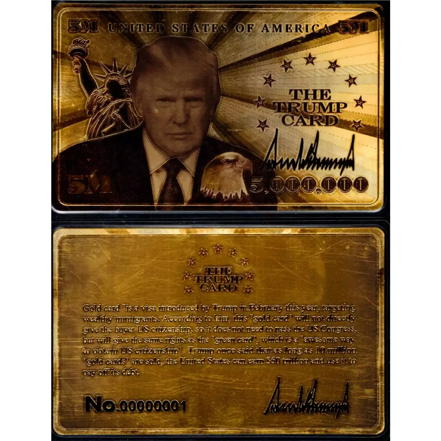 The Trump Card - Executive Currency